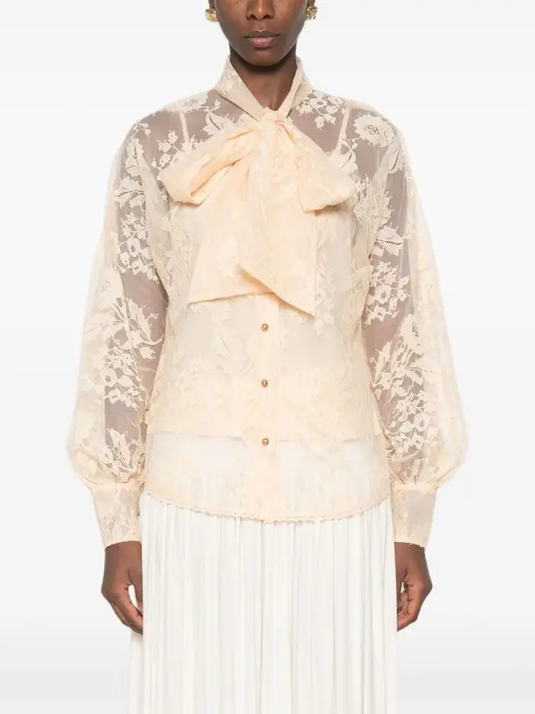 Zimmermann Valiant Lace Shirt