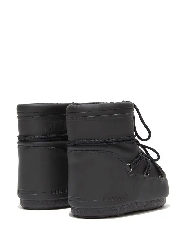 Moon Boot Icon Low Rubber Boots - Black