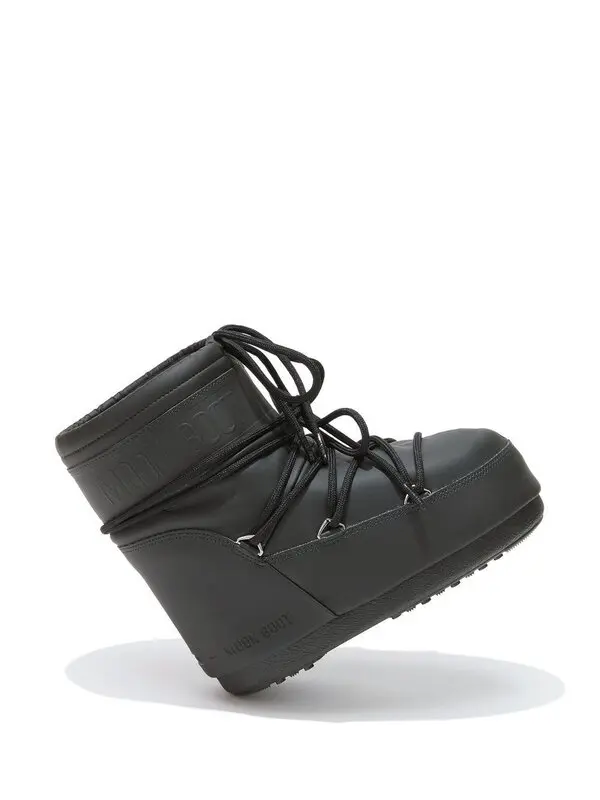 Moon Boot Icon Low Rubber Boots - Black
