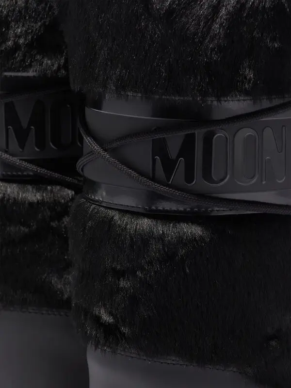 Moon Boot Icon Faux Fur Boots
