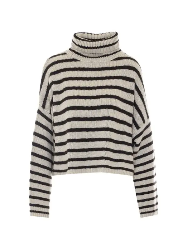 LISA YANG Zerlina Cashmere Turtle-neck Sweater - White