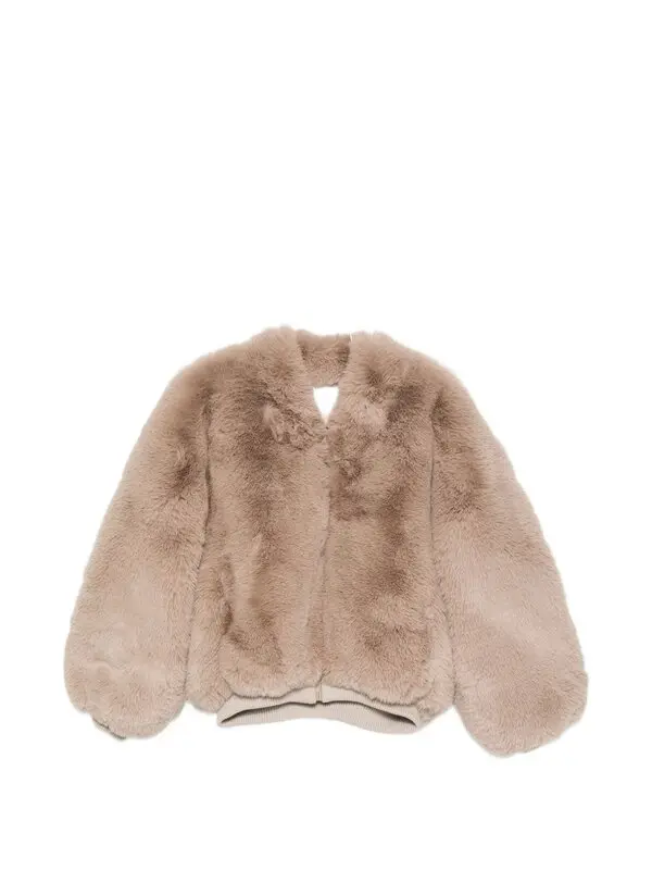 THE FRANKIE SHOP Senna Faux Fur Jacket