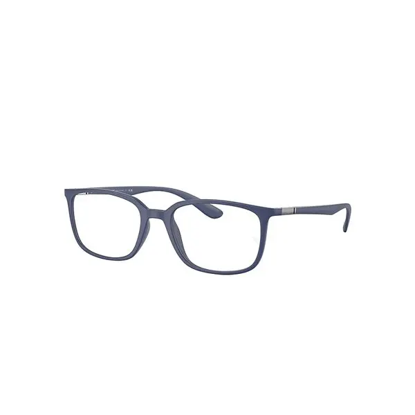 Ray-ban Rb7208 Optics Eyeglasses Frame - Blue