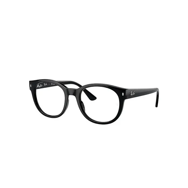 Ray-ban Rb7227 Optics Eyeglasses Frame Clear Lenses Polarized - Black