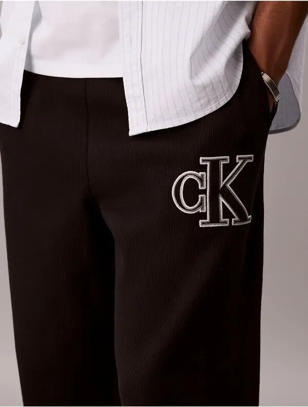 Calvin Klein Double Knit Wide Leg Pants