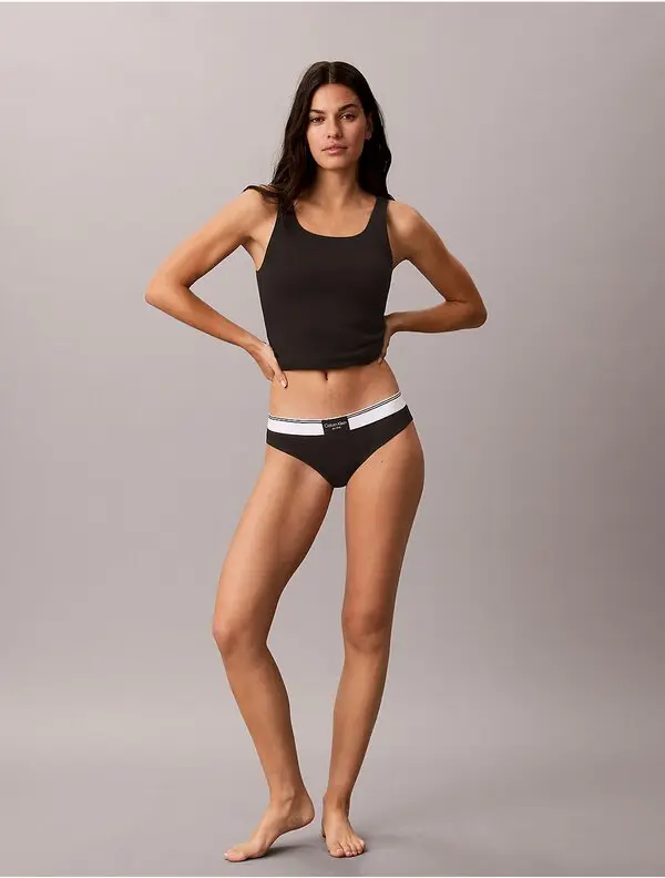 Calvin Klein Cotton Stretch Rib Padded Tank Top