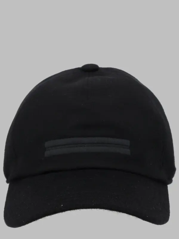 Zegna Cashmere Beanie Hat - Black