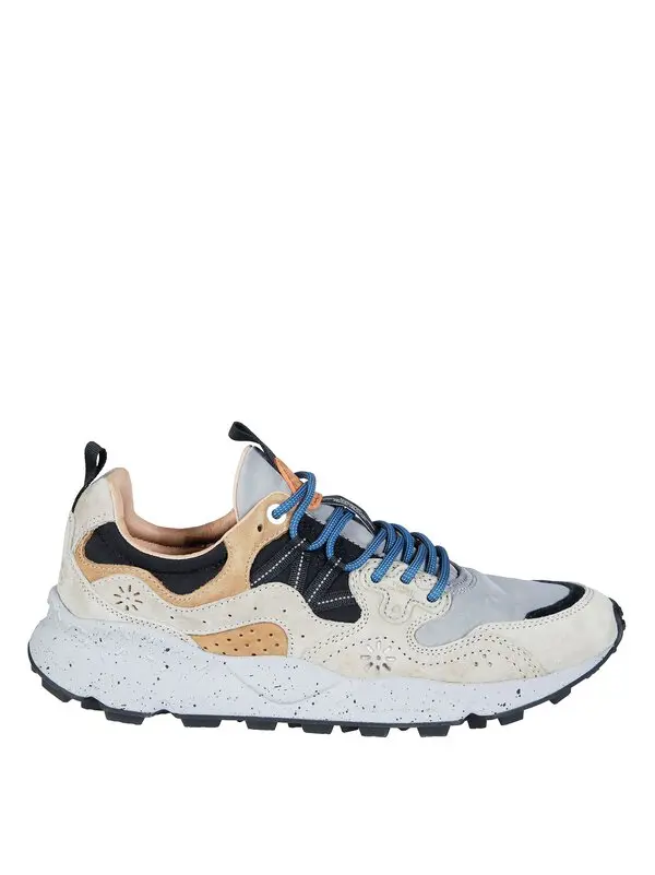 FLOWER MOUNTAIN Yamano 3 Suede And Nylon Sneaker