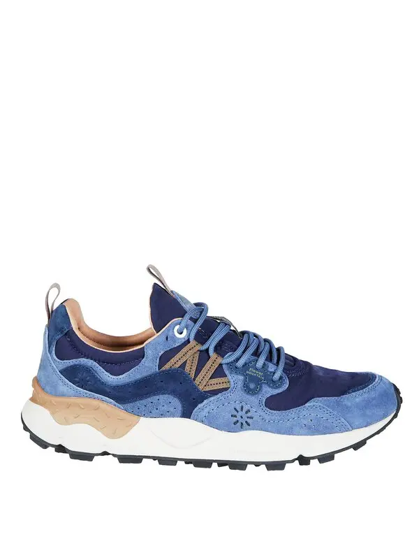 FLOWER MOUNTAIN Yamano 3 Suede & Nylon Sneakers