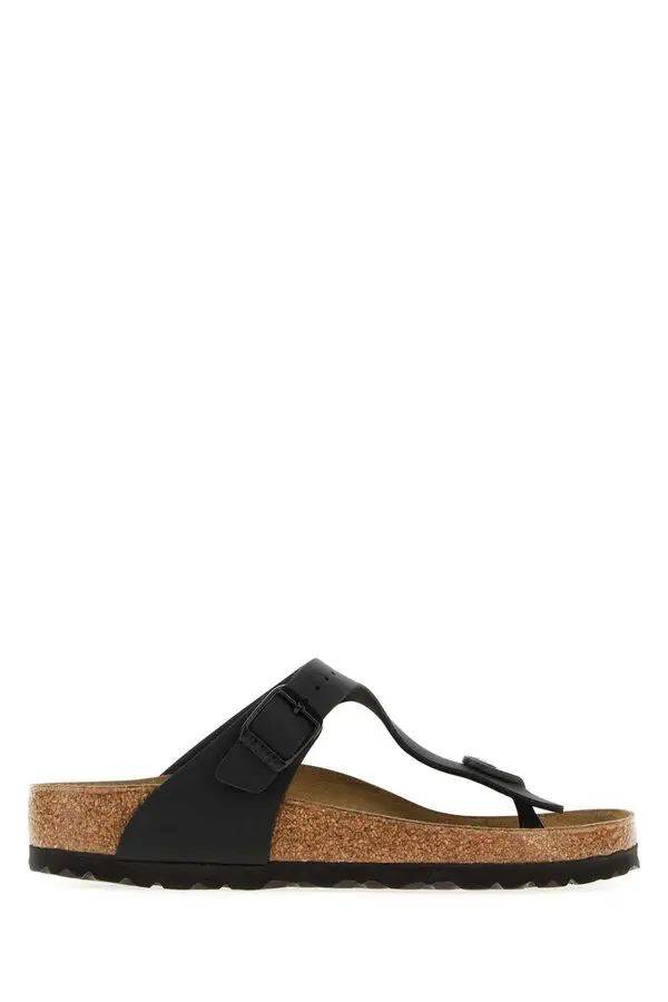 BIRKENSTOCK Leather Gizeh Thong Sandal Slippers