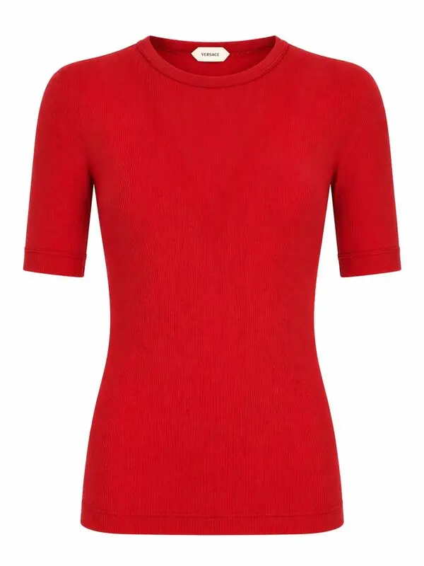 Versace Elegant Virgin Wool T-shirt