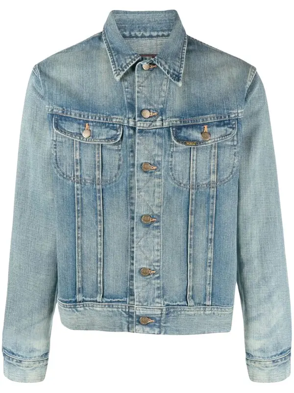 Ralph Lauren 100% Cotton Denim-style Coat For