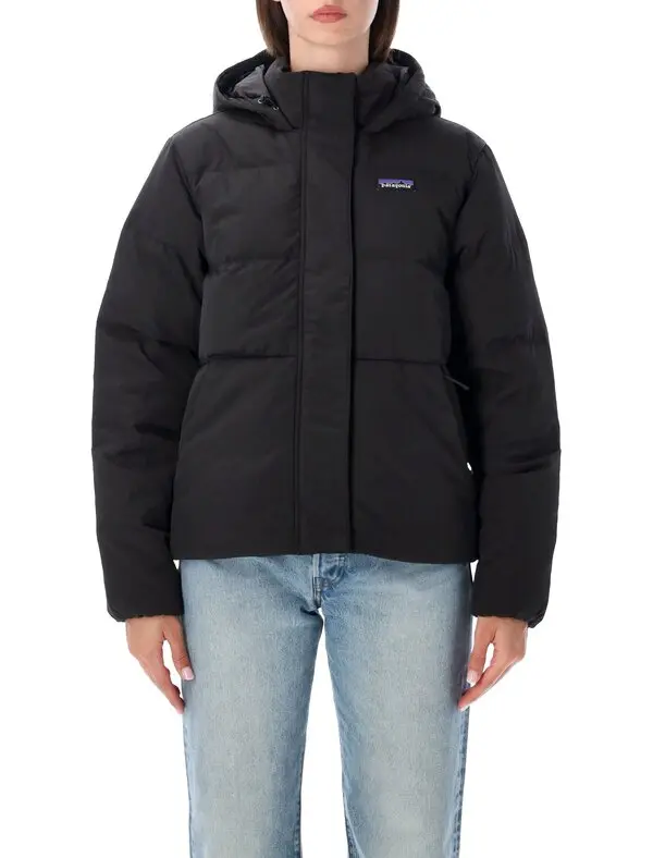 Patagonia Hooded Puffer Jacket - Nero