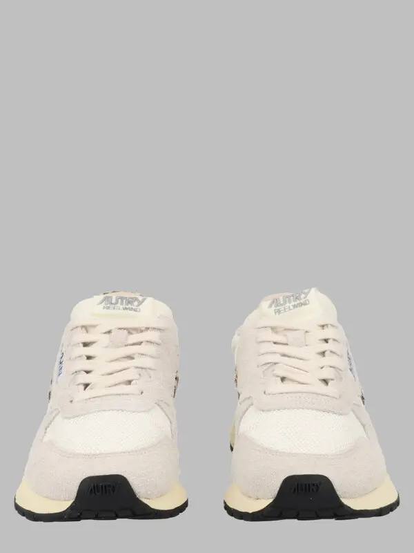 AUTRY Cow Leather & Nylon Sneakers - Multicolour