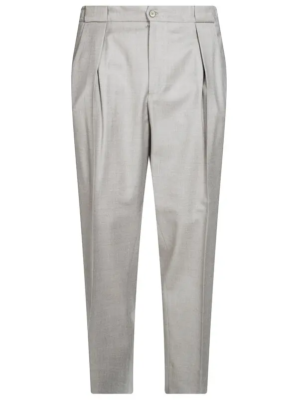 BRIGLIA Brushed Flannel Dress Pants