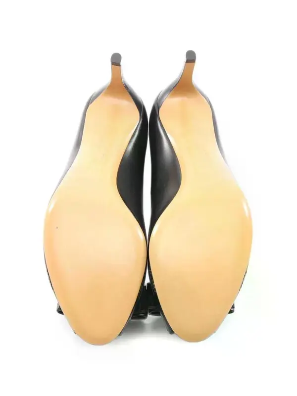 FERRAGAMO 2010s Vara Open-toe Pumps
