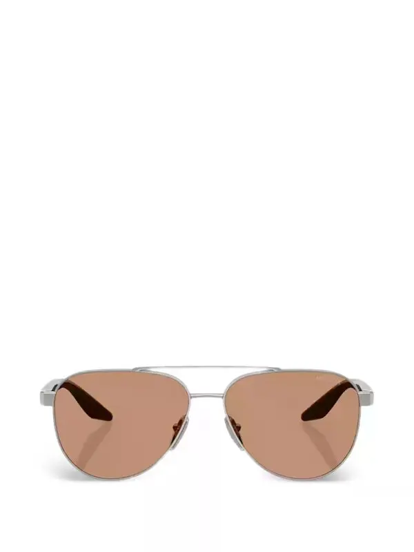 Prada Double-bridge Sunglasses - Silver