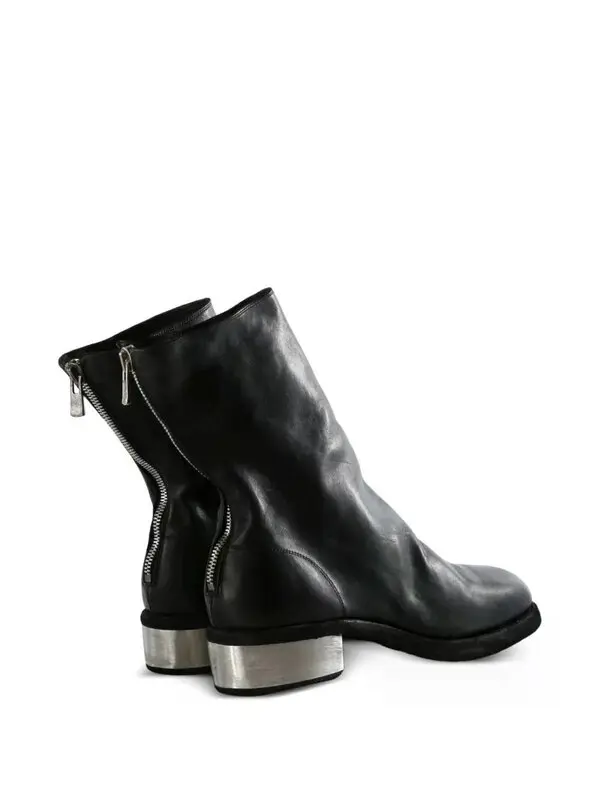 Guidi Back-zip Ankle Boots