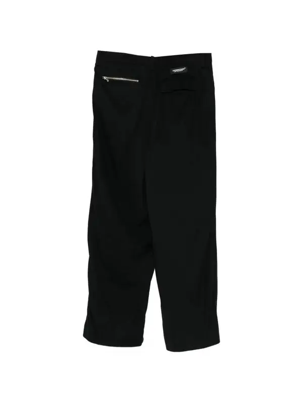 Undercover Striped Trousers - Black