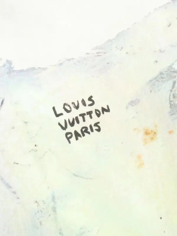 LOUIS VUITTON 2020s Graphic-print Short-sleeve Shirt