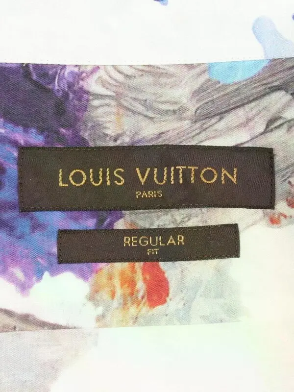 LOUIS VUITTON 2020s Graphic-print Short-sleeve Shirt