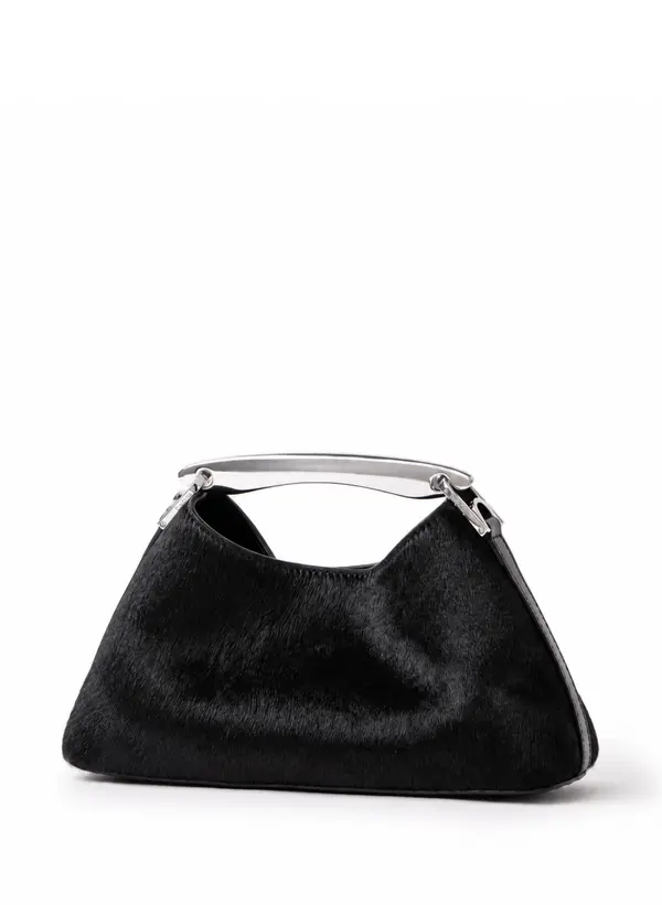 ELLEME Mini Boomerang Calf Leather Silver