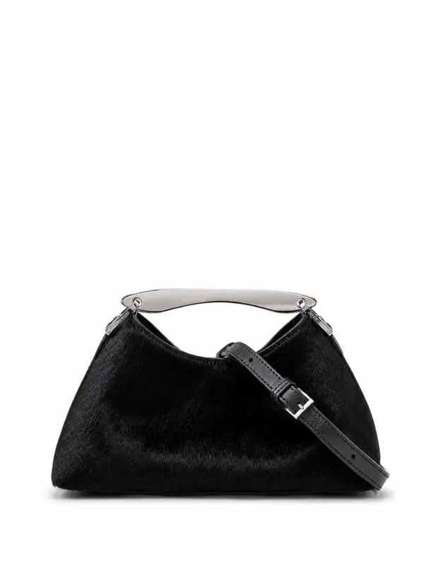 ELLEME Mini Boomerang Calf Leather Silver