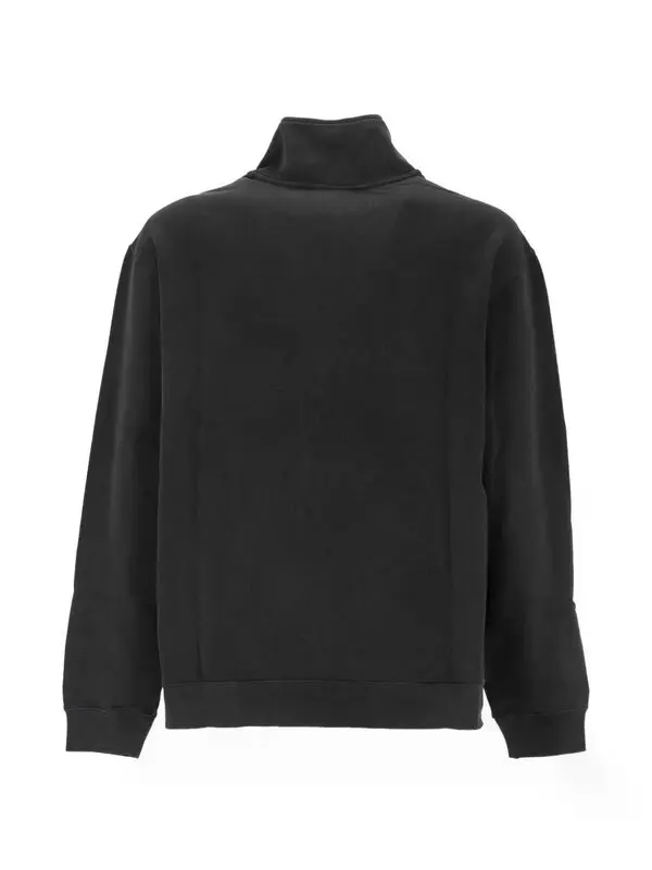 Maison Labiche Placide Quarter-zip Logo-patch Sweatshirt