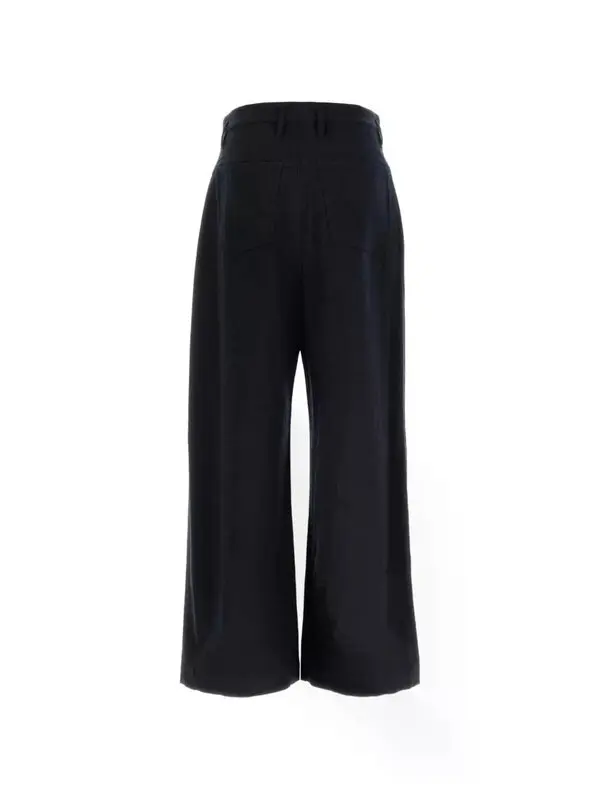 Giorgio Armani Pleated Wide-leg Trousers