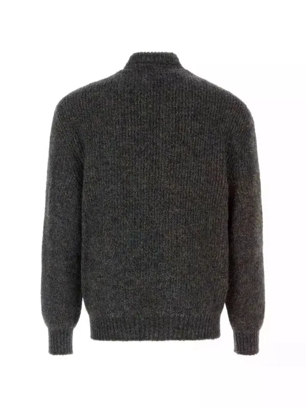 Giorgio Armani Button-up Mohair-blend Cardigan