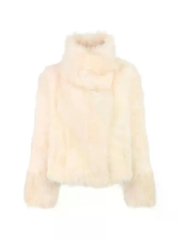 YVES SALOMON Toscana Shearling Jacket - Neutrals