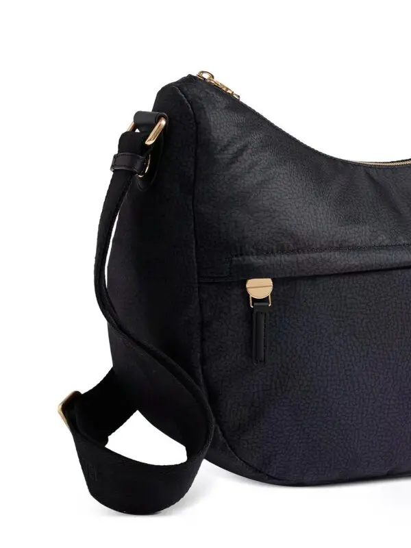 Borbonese Graffiti-print Shoulder Bag