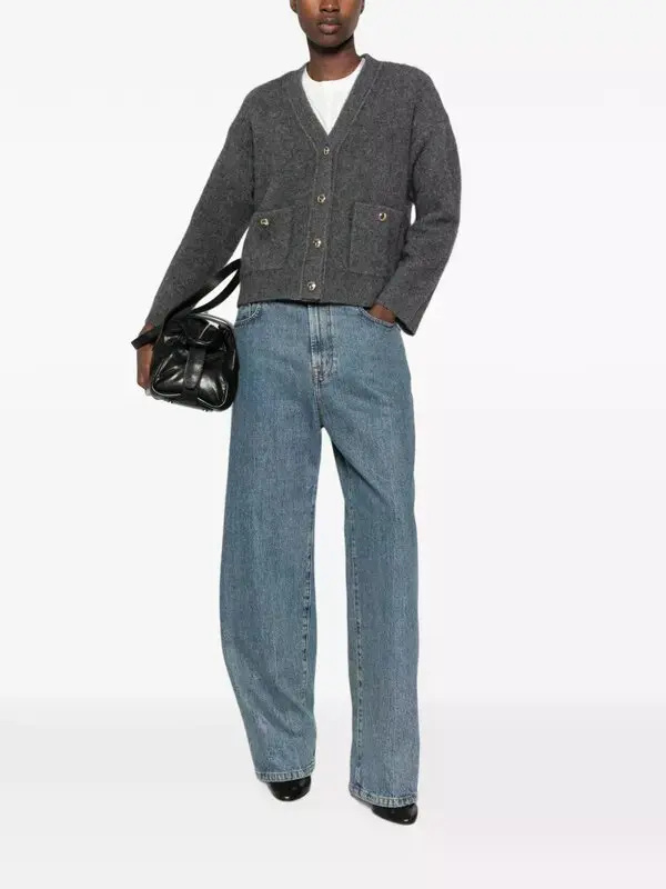 Maje Button-up Patch-pocket Cardigan