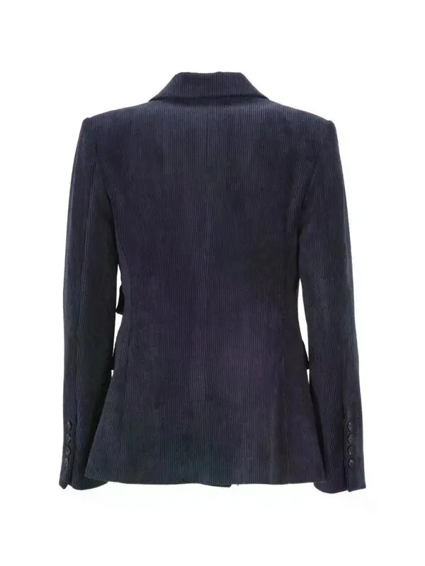 D.exterior Corduroy Double-breasted Jacket