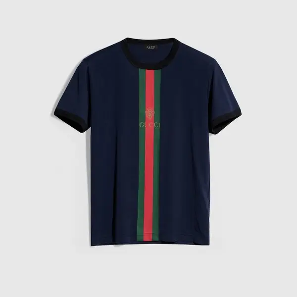 Gucci Cotton Jersey T-shirt With Print