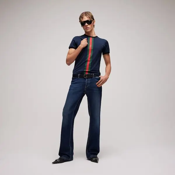Gucci Cotton Jersey T-shirt With Print