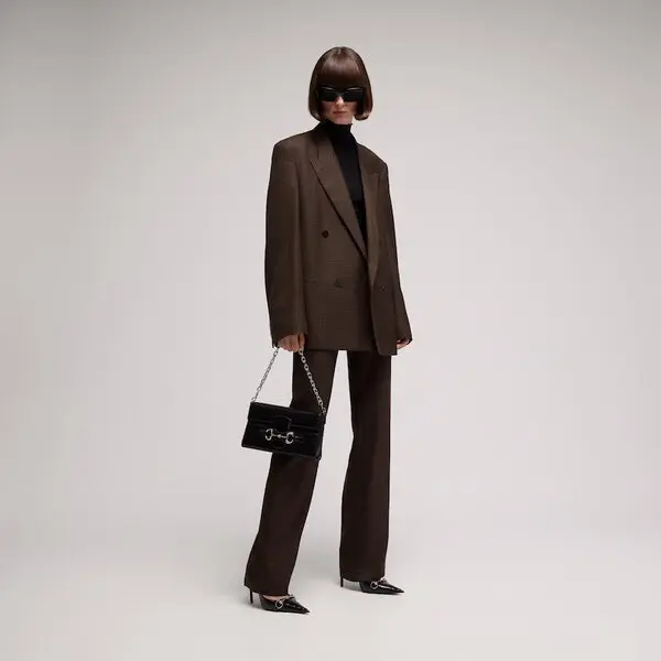 Gucci Gingham Wool Jacket