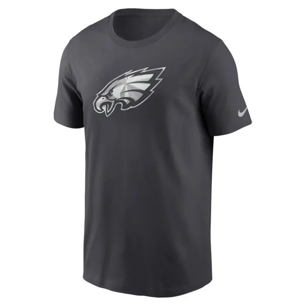 Nike Philadelphia Eagles Fractal Logo Nfl T-shirt - Grey