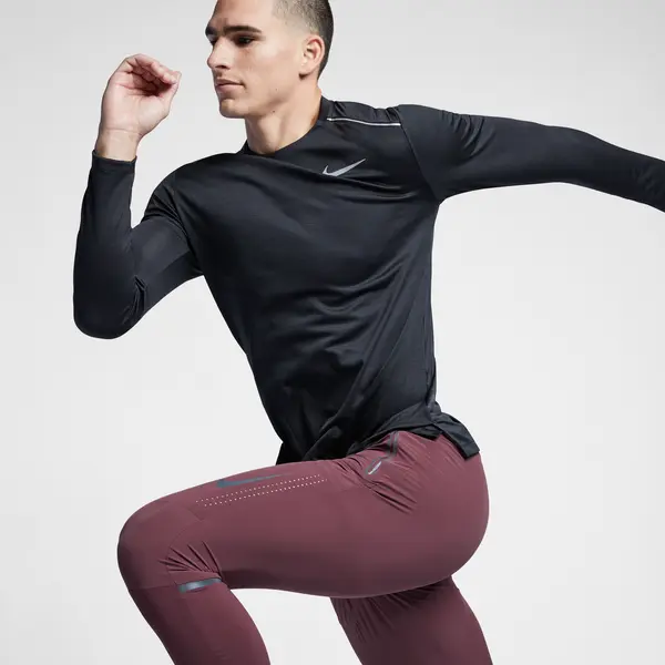 Nike Dri-fit Miler Long-sleeve Running Top