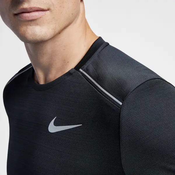 Nike Dri-fit Miler Long-sleeve Running Top