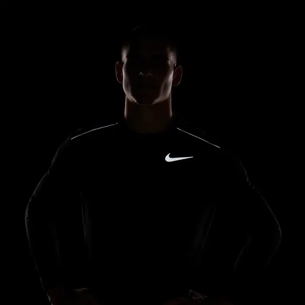 Nike Dri-fit Miler Long-sleeve Running Top