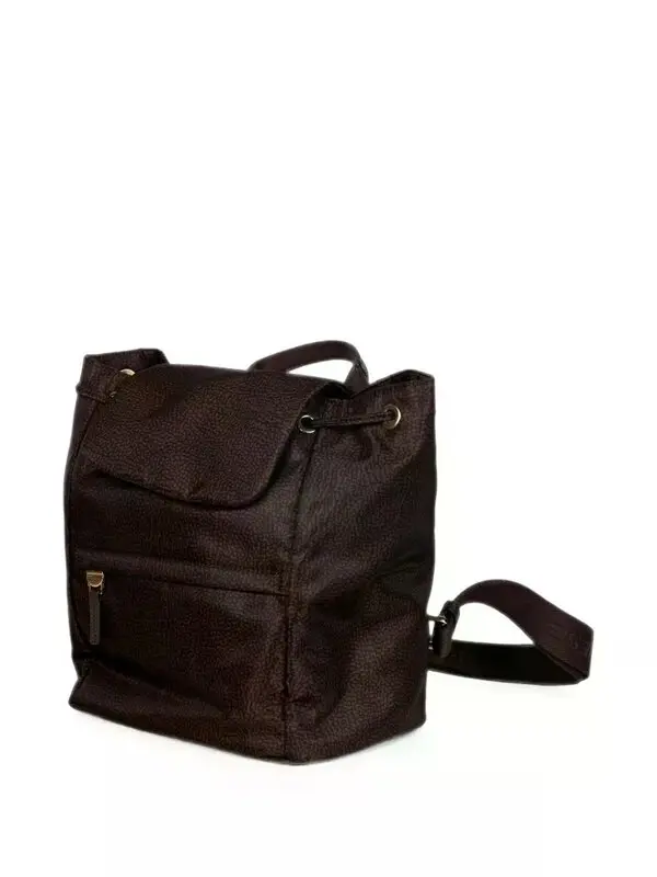 Borbonese Op-print Foldover Backpack