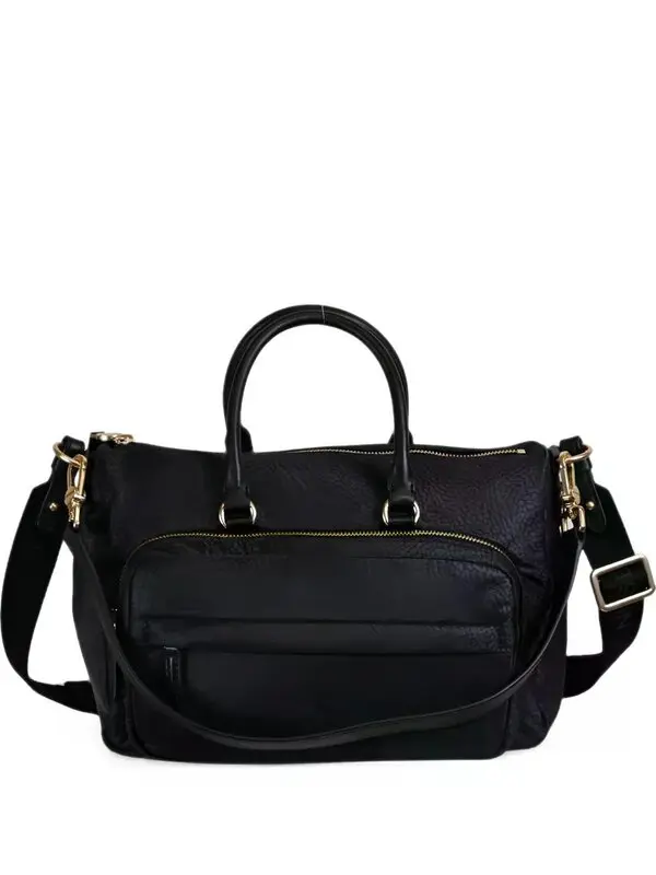 Borbonese Monogram-print Zipped Tote Bag