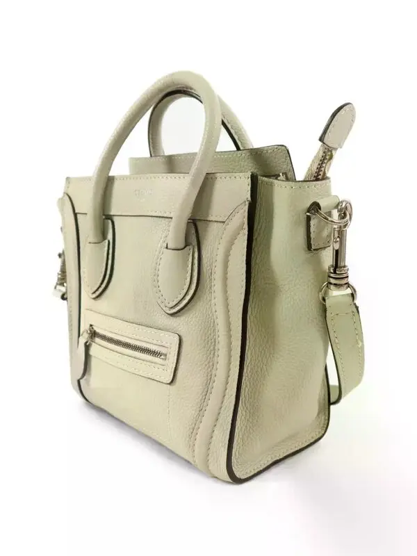 Celine Nano Luggage Logo-detail Tote Bag