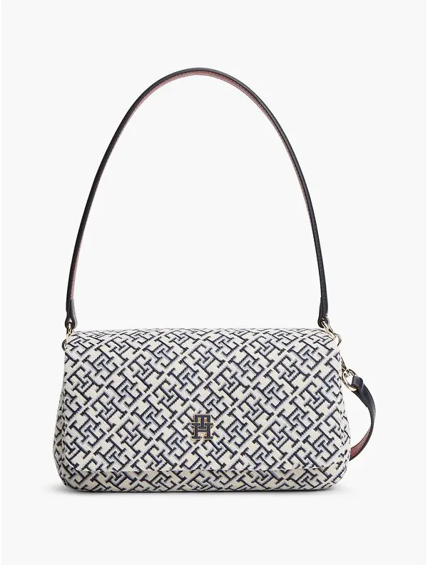Tommy Hilfiger Jacquard Monogram Cross Body Bag