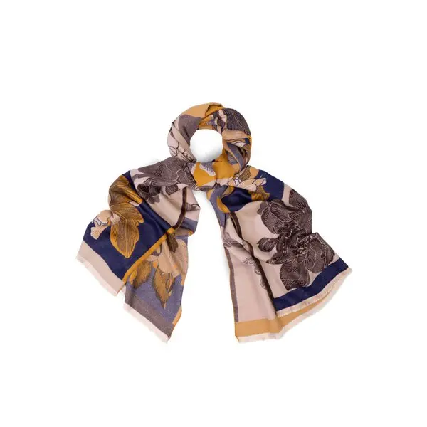 Saachi Flower Patch Work Reversible Scarf