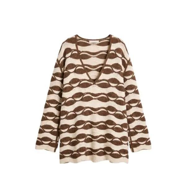 Saachi Wave Crochet Tunic