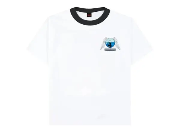 PLEASURES Angel Place Ringer T-shirt