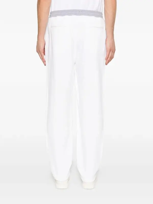 Brunello Cucinelli Cotton Drawstring Trousers