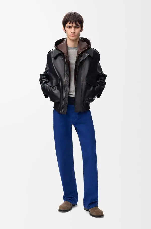 Loewe Hooded Nappa Lambskin Jacket